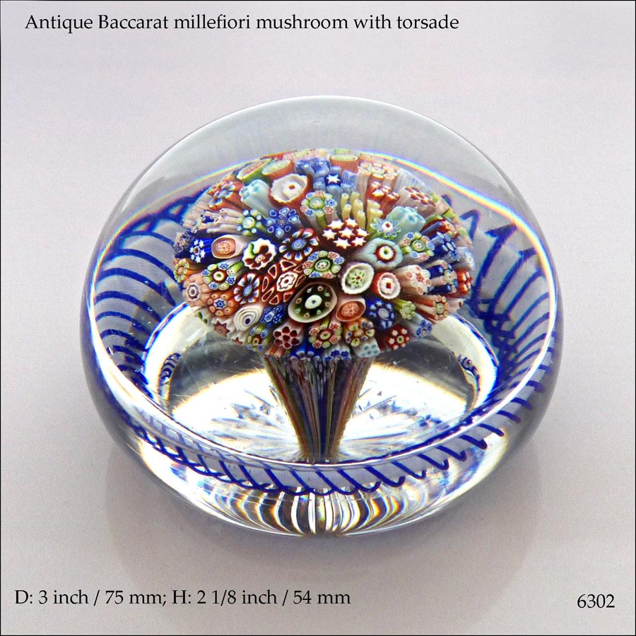 Antique Baccarat Paperweights